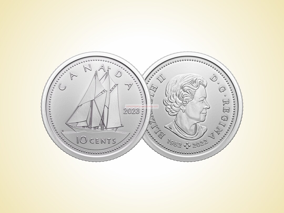 2023 Canadian Dime Special 10 Cents Coin LIMITED EDITION Canadian 10c ...