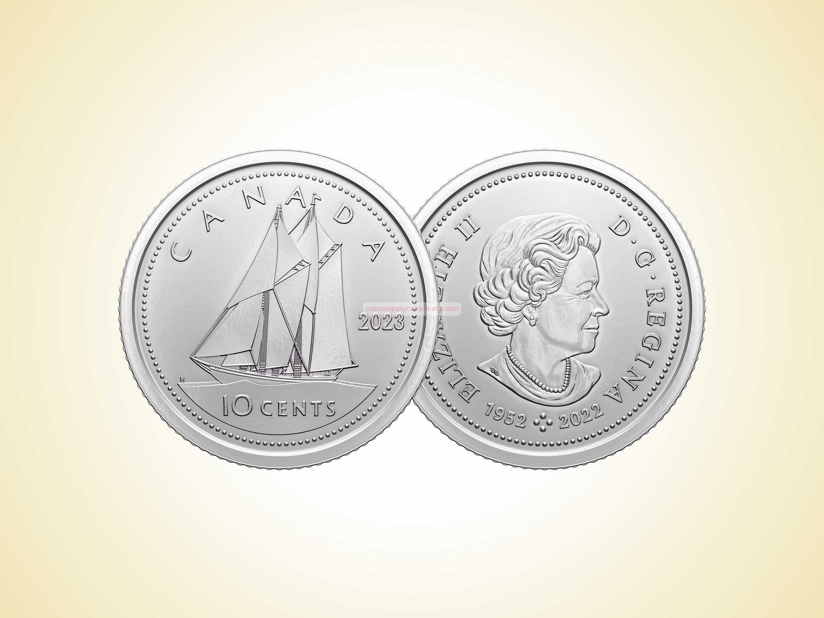 2022 Canadian Dime