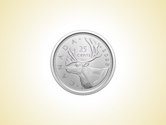 Canadian Quarter Clip Art