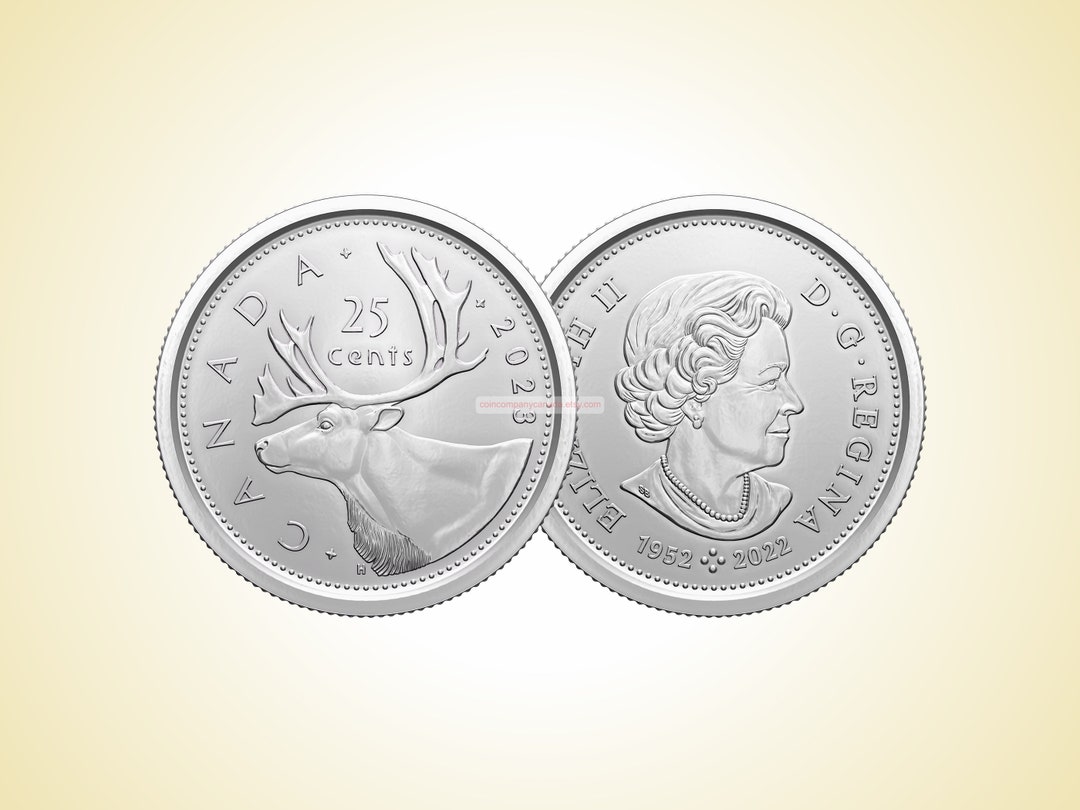 2023 Canadian 25 Cents Special Quarter Coin LIMITED EDITION Canadian ...