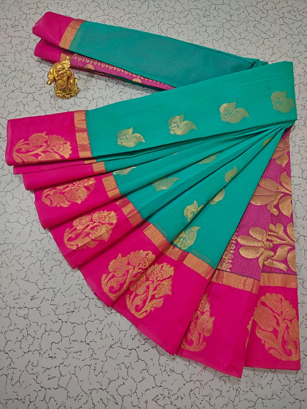 Genuine Super Soft Uppada Kotanji Border Silk Cotton Sarees - Etsy