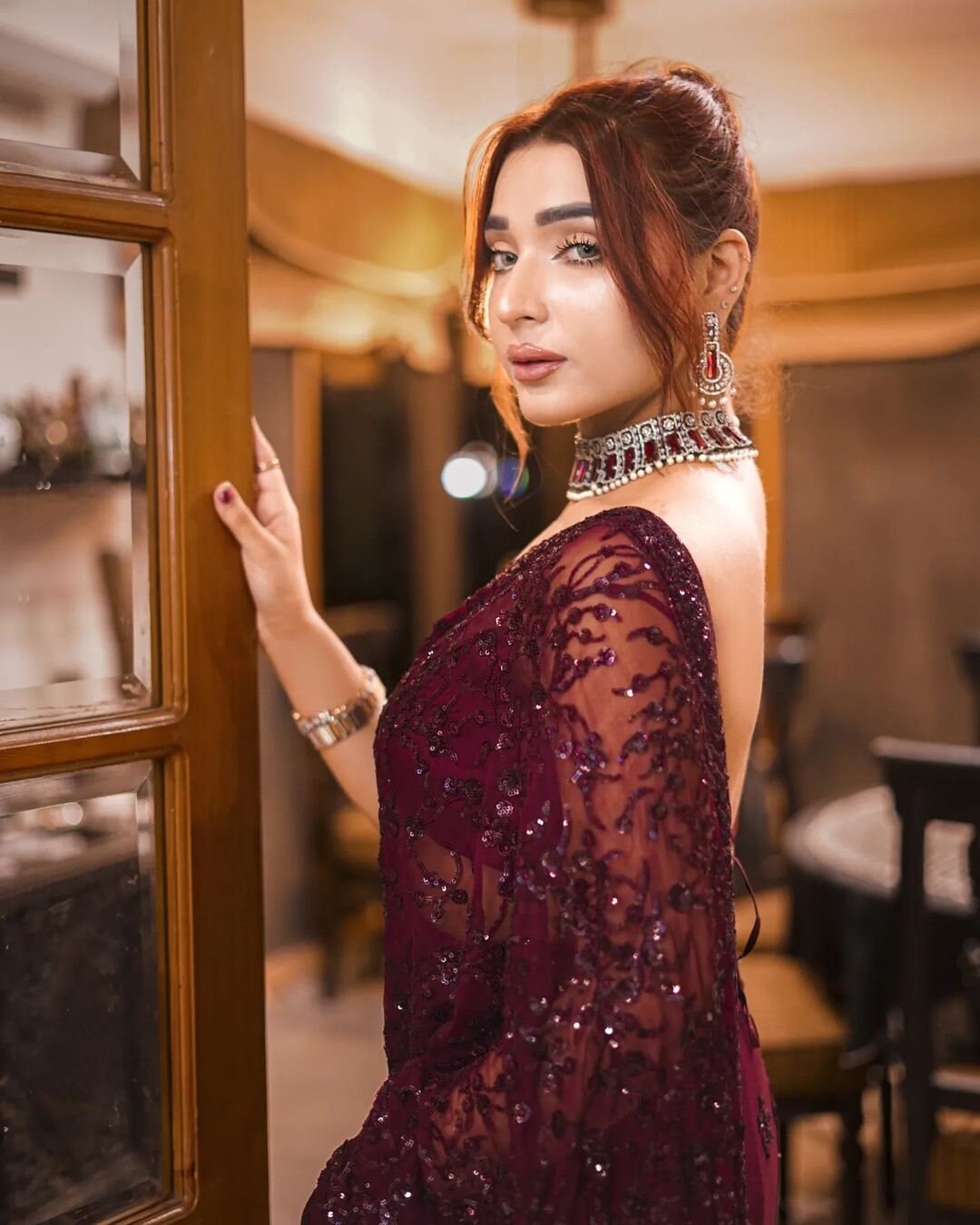 Bollywood Blockbuster 3MM Sequins Design Saree - Etsy