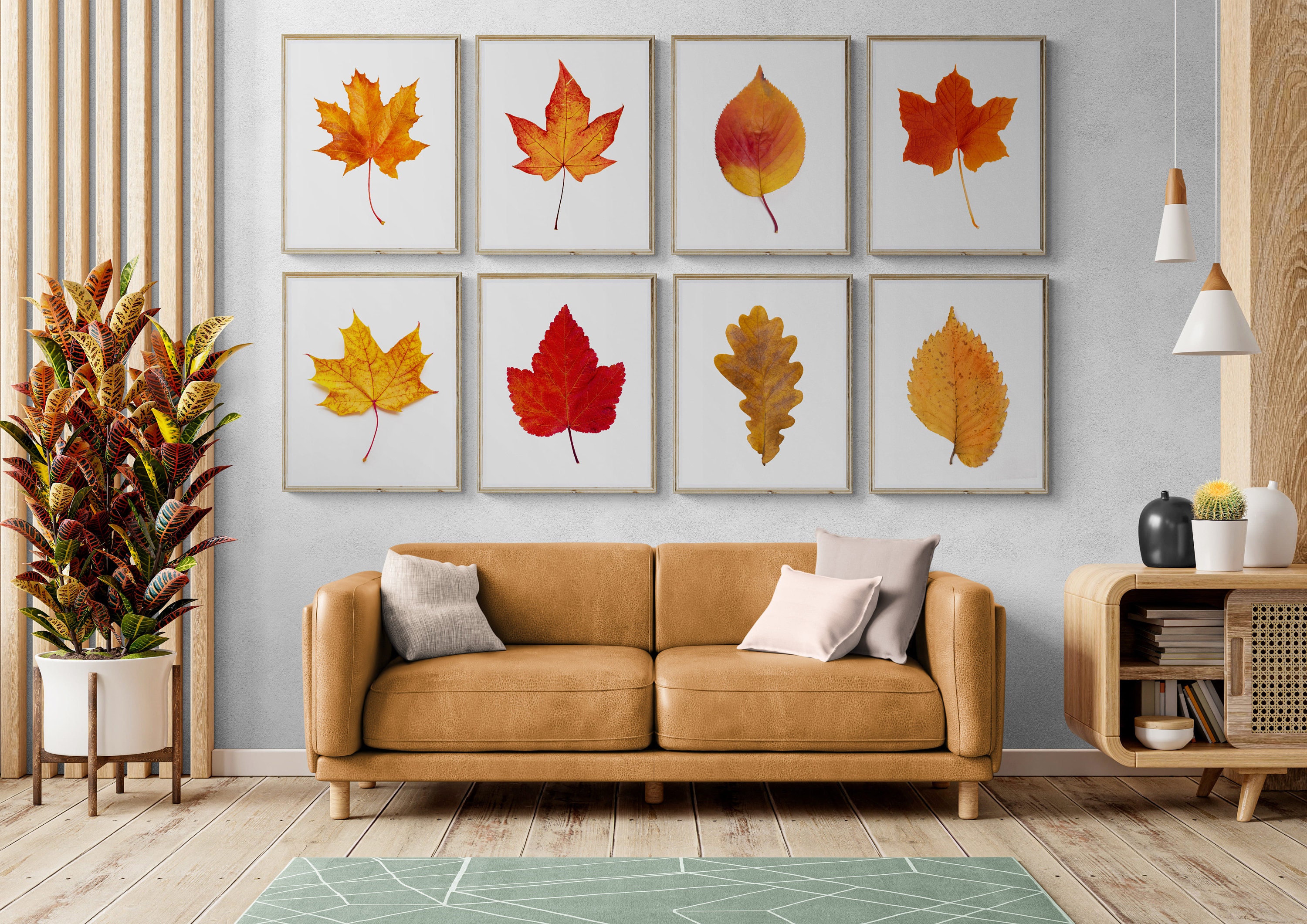 Fall Art Print, Fall Printable, Autumn Landscape, Fall Wall Art ...