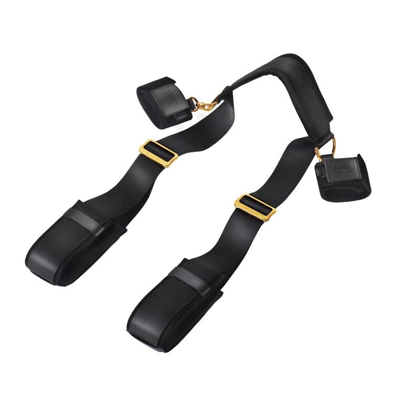 MISSFUN® BDSM Luxury Thigh Sling Restraints Spreader Straps With Wrist ...