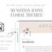 Notion Templates Icons Notion Icon Files Custom Notion Floral Icons ...