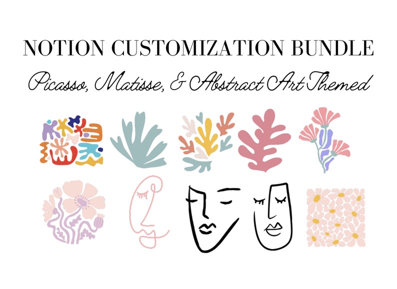 Notion Icons Notion Covers Notion Customization Notion Etsy
