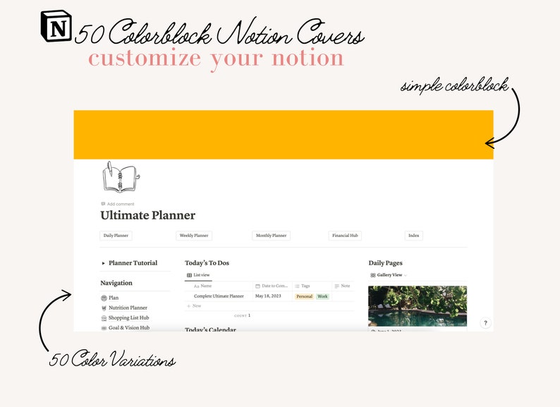 Notion Covers Notion Custom Notion Customization Notion Template Notion ...