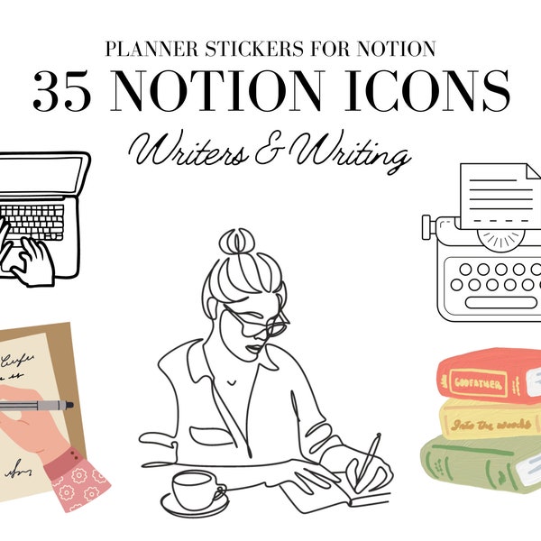 Custom Notion Icons - Etsy
