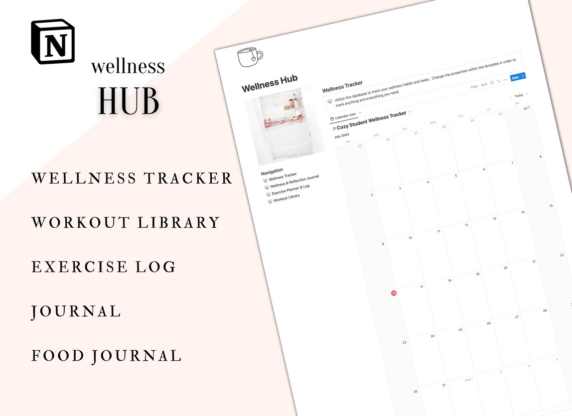 Cozy Aesthetic Notion Ultimate Student Planner Notion Template Academic ...