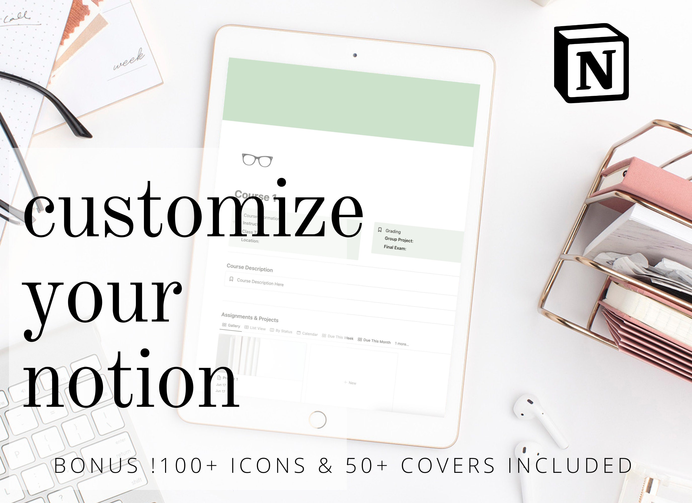 Ultimate Student Planner Notion Aesthetic Notion Template - Etsy