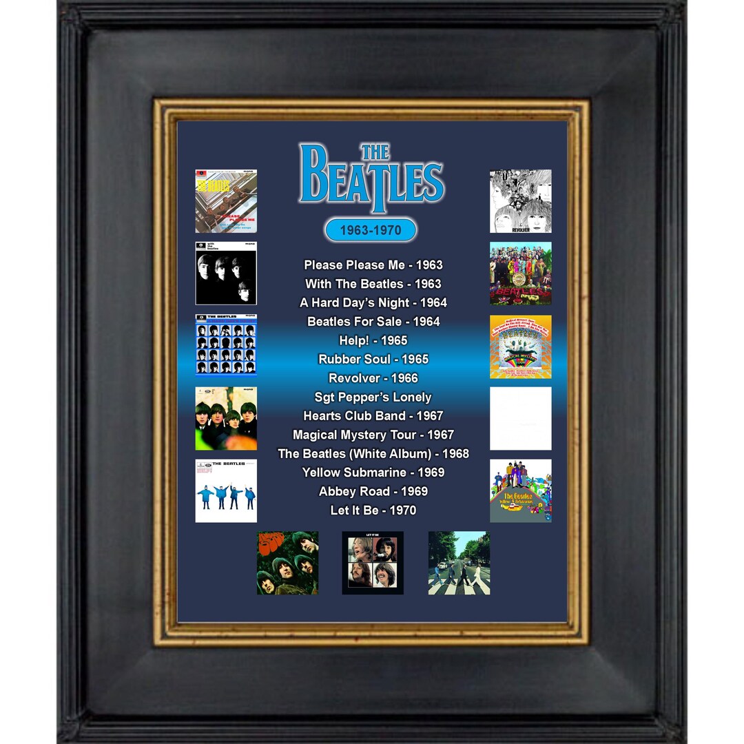 The Beatles 13 Studio Albums, Classic Rock, Fab Four, Classic Albums ...
