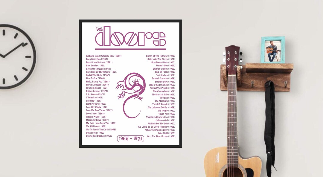 The Doors 62 Songs From 6 Albums, Classic Rock, Jim Morrison, Classic ...