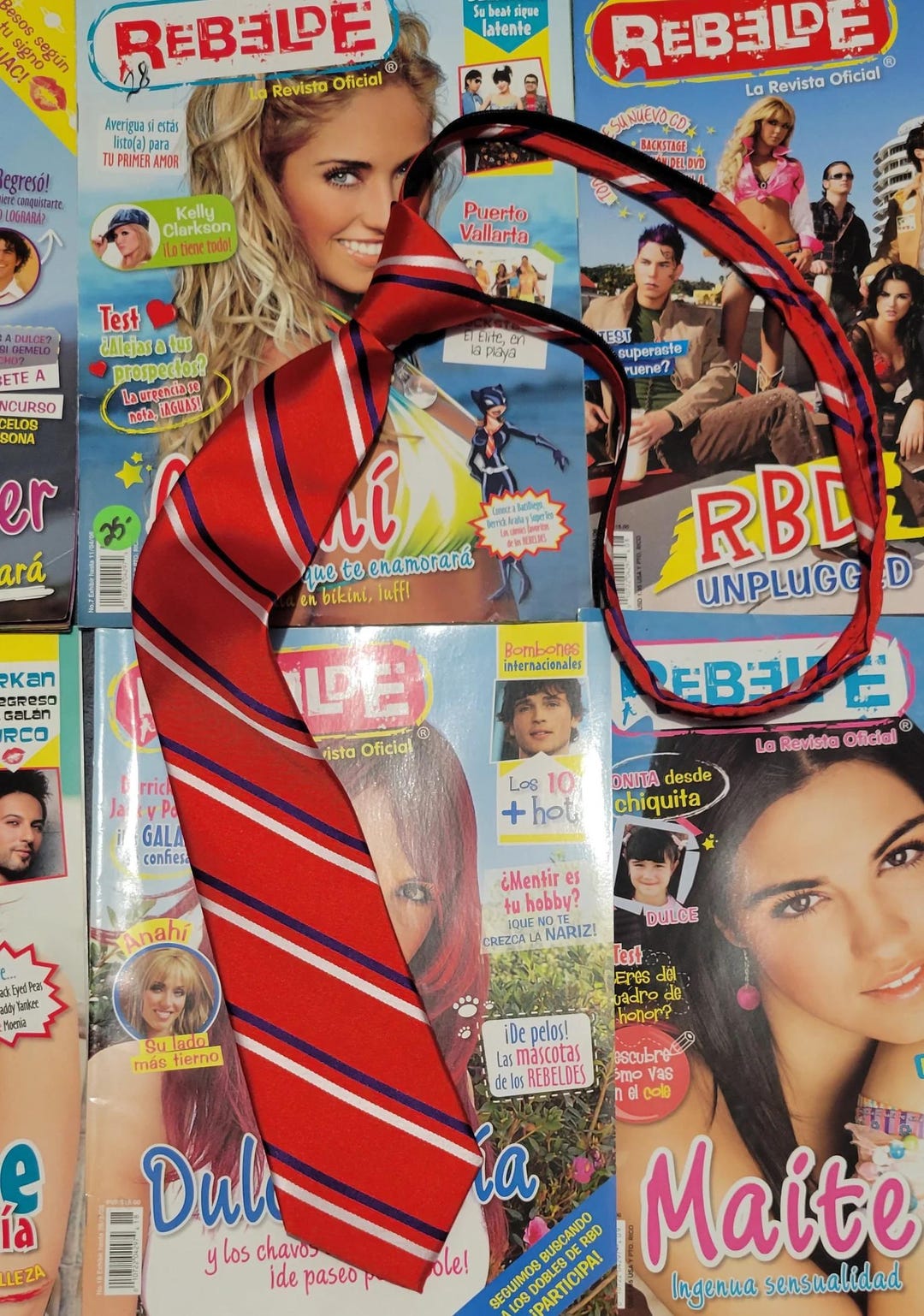 Rbd TIE BUNDLE Rbd Corbata Rebelde - Etsy