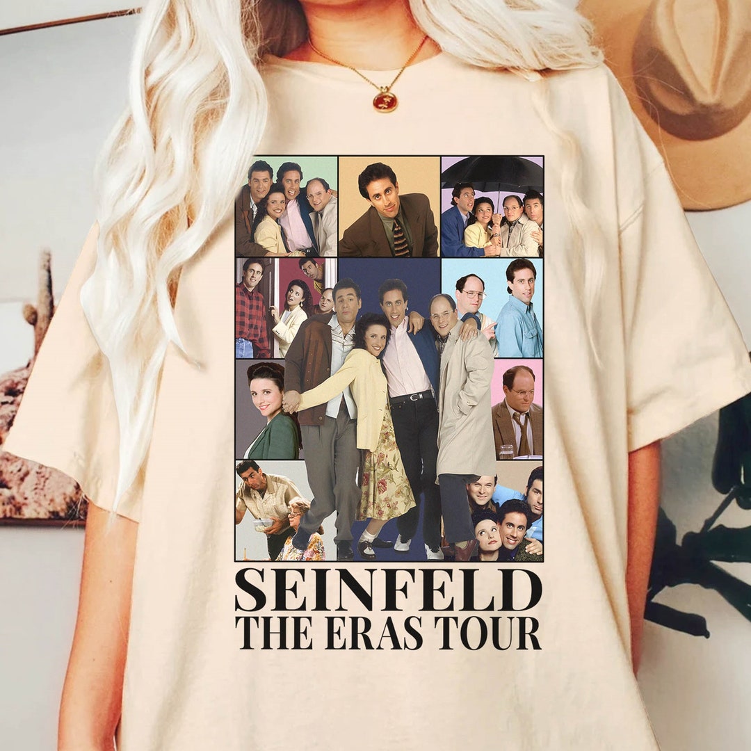 Seinfeld Eras Tour Shirt Vintage Jerry Seinfeld Larry David Shirt ...
