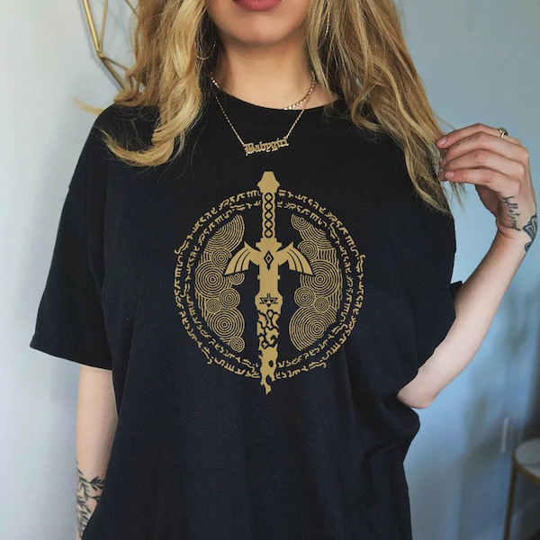 Tears of the Kingdom Master Sword Shirt - Etsy