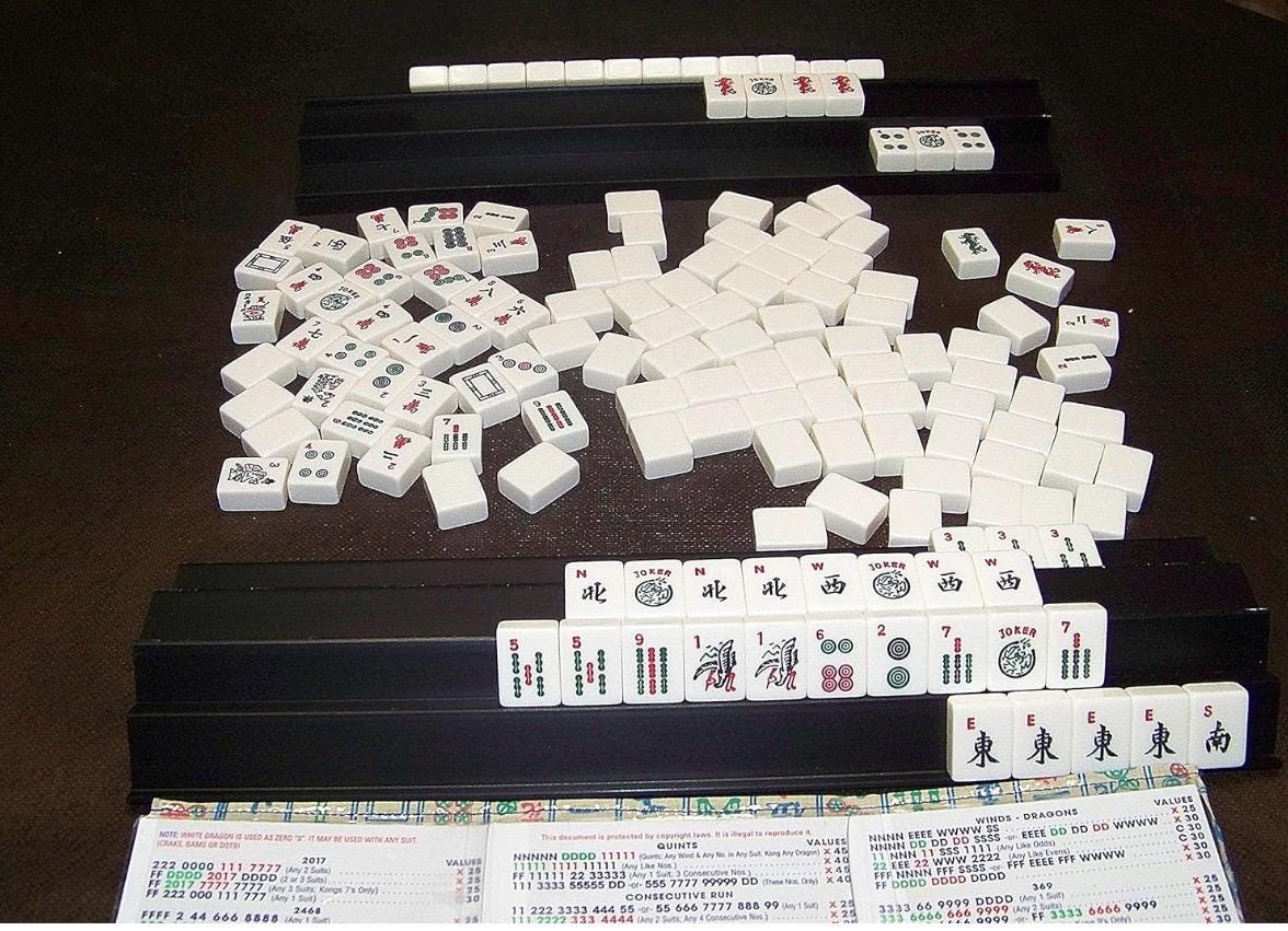 2025 8th Annual Siamese Mah Jongg Card - Double Handed. 2 Card Minimum ...