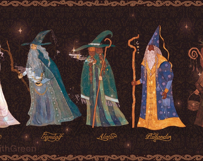 Wizards of Middle-earth Large Art Print - Etsy