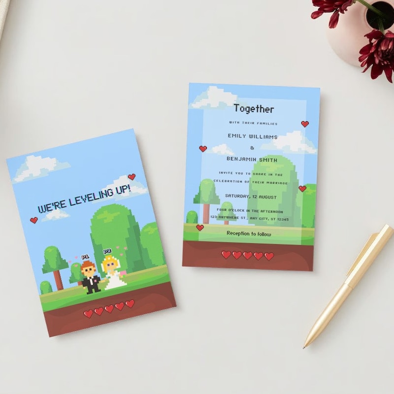 Gaming Wedding - Etsy