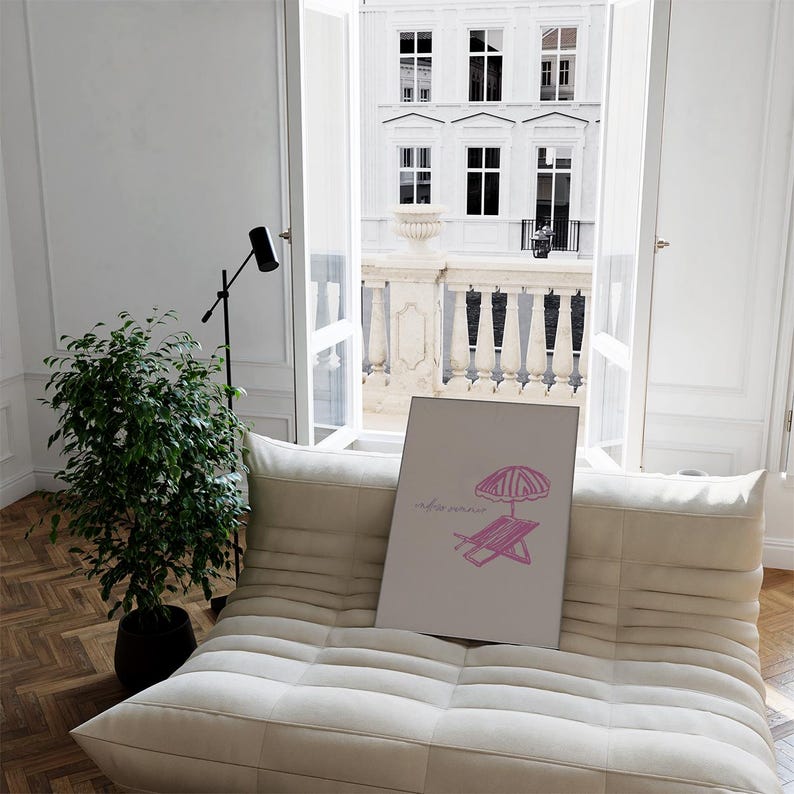 Endless Summer Print, Coastal Art Print, Trendy Beach Decor, Seaside ...