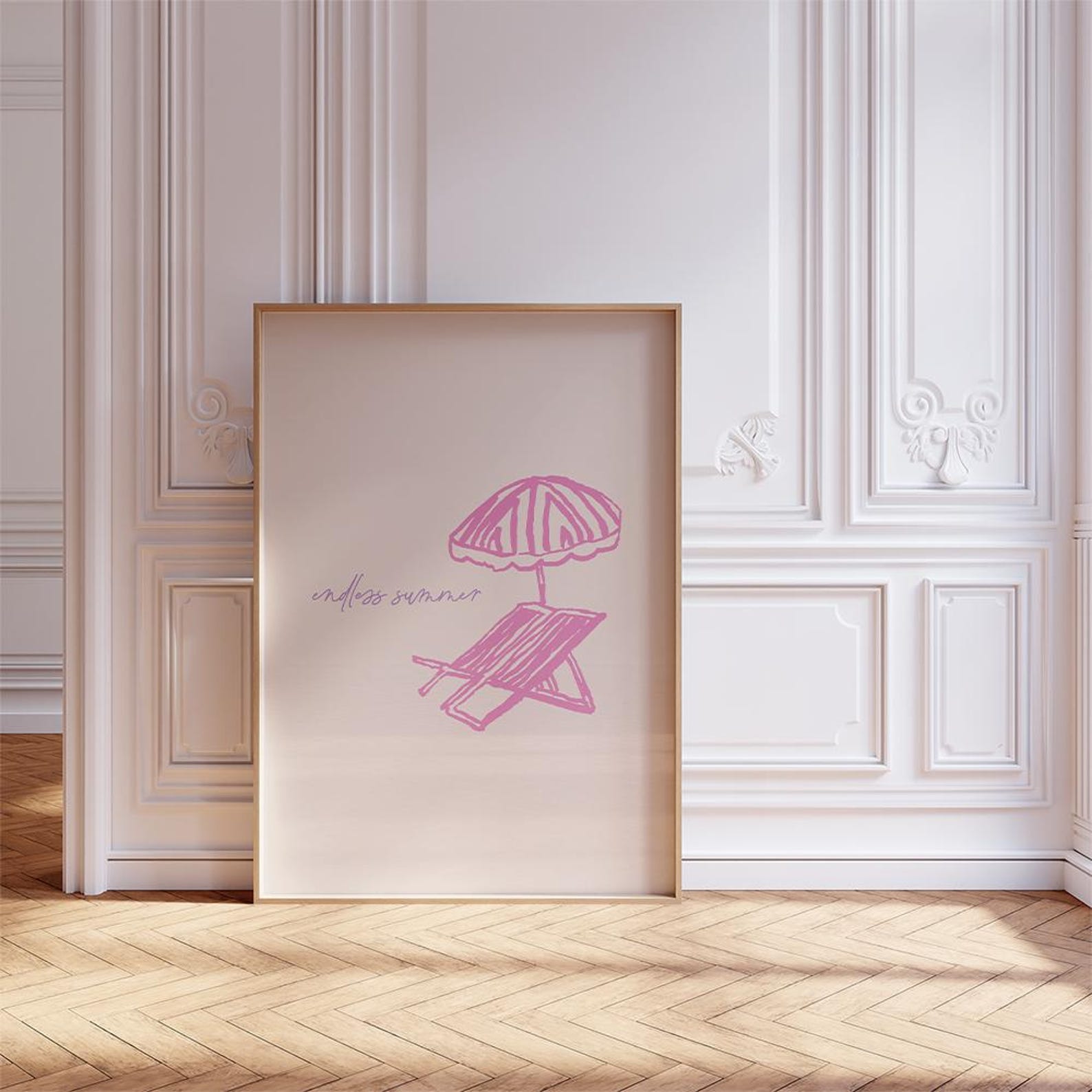 Endless Summer Print, Coastal Art Print, Trendy Beach Decor, Seaside ...