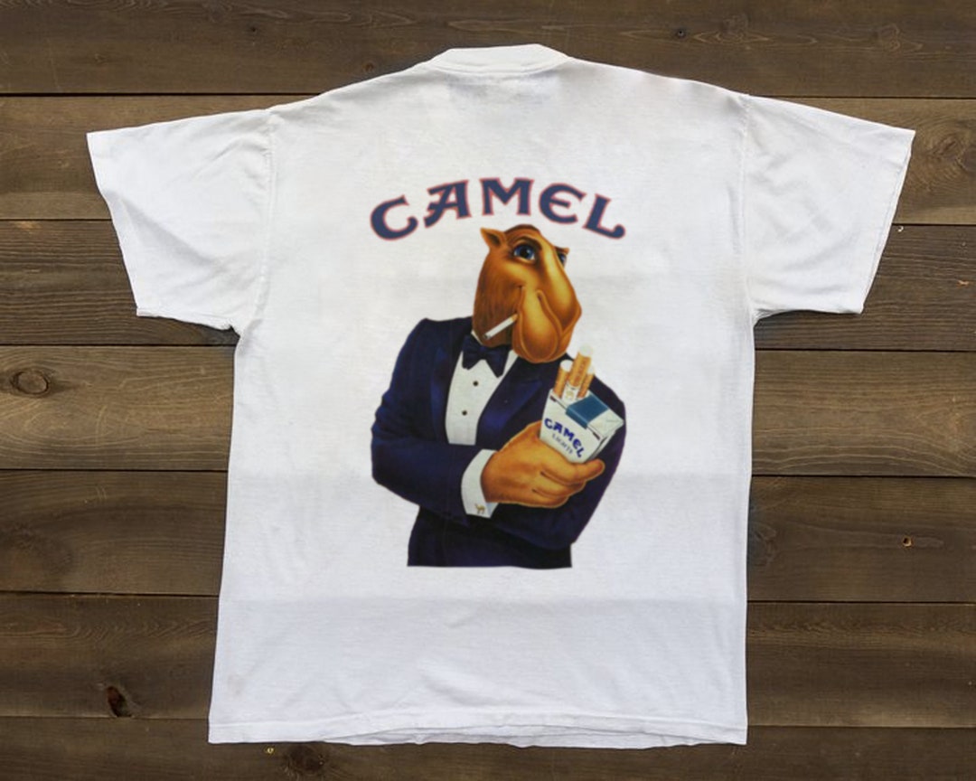 Vintage Camel Tee Shirt Cigarette Classic Design Camel Shirt Marlboro ...