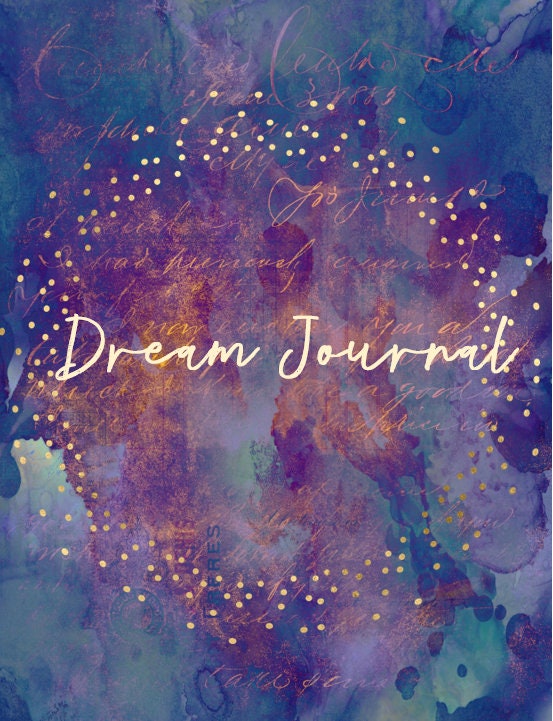 Dream Journal Printable - Etsy
