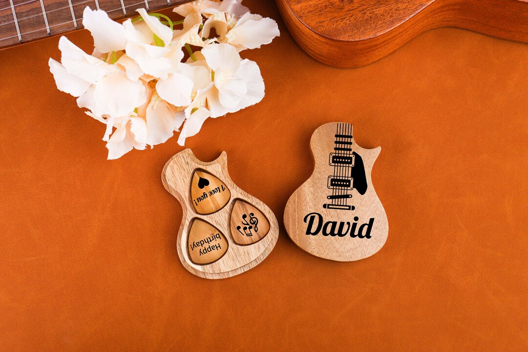 Wooden Guitar Paddles, Personalized Gifts, Personalized Guitar Paddles ...