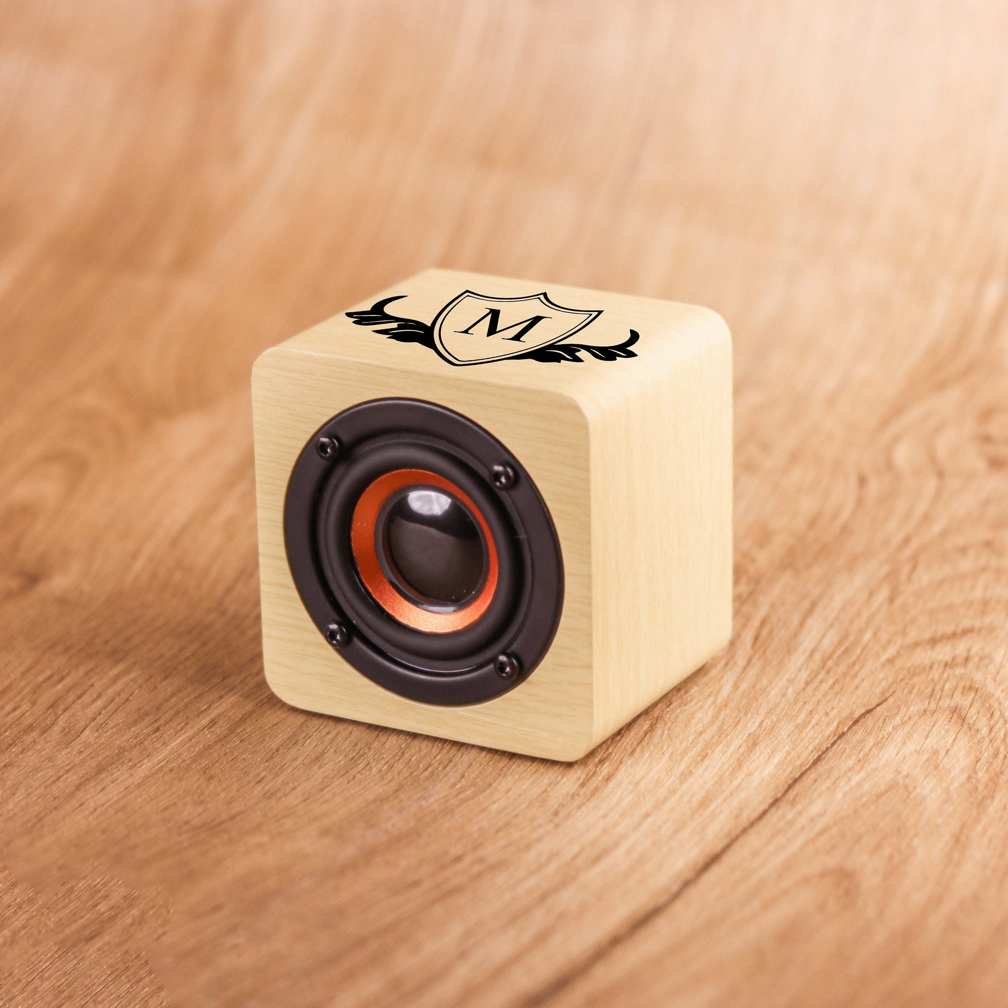 Personalized Bluetooth Speaker, Portable Bluetooth Speaker, Wooden ...