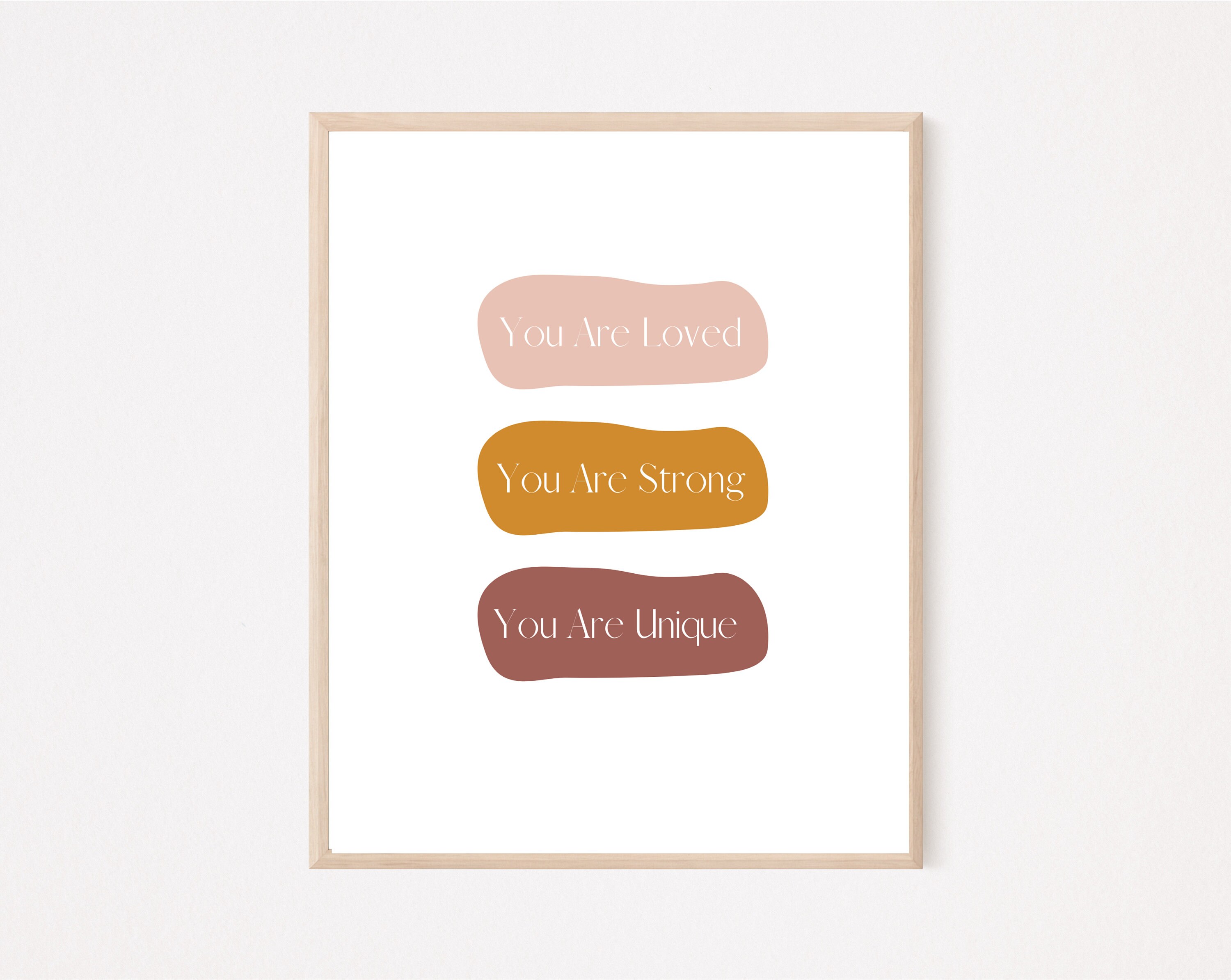 Nursery Boho Set of 3 | Boho Rainbow Decor | Digital Printable Art ...