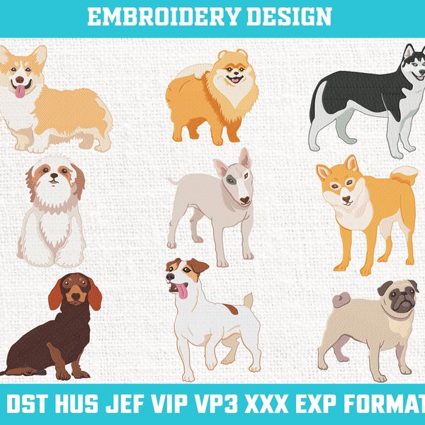 Machine Embroidery Designs Golden Retriever - Etsy