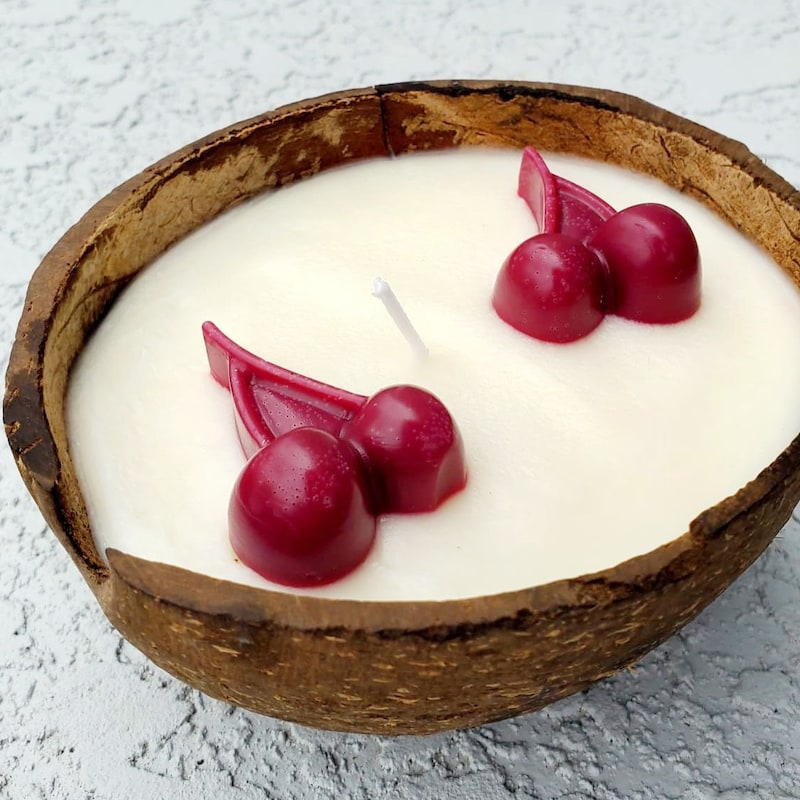 Cherry Candles - Etsy