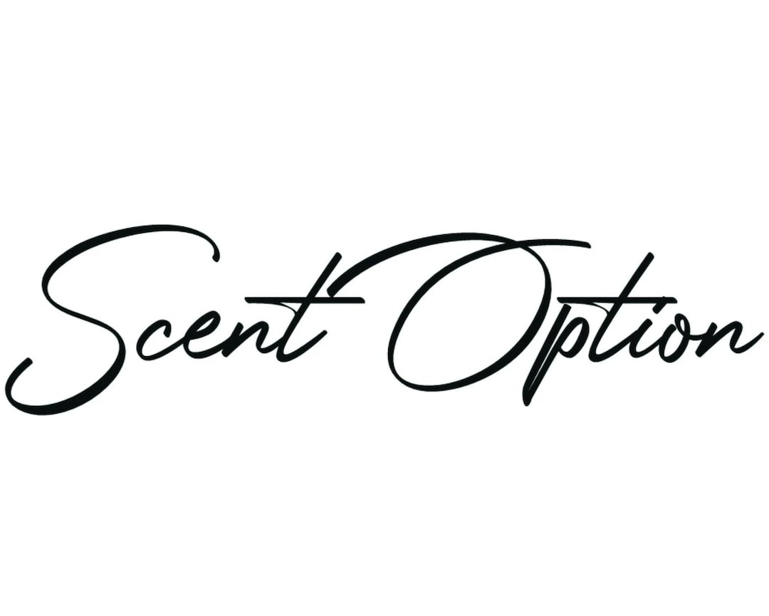Candle Scent Options - Etsy