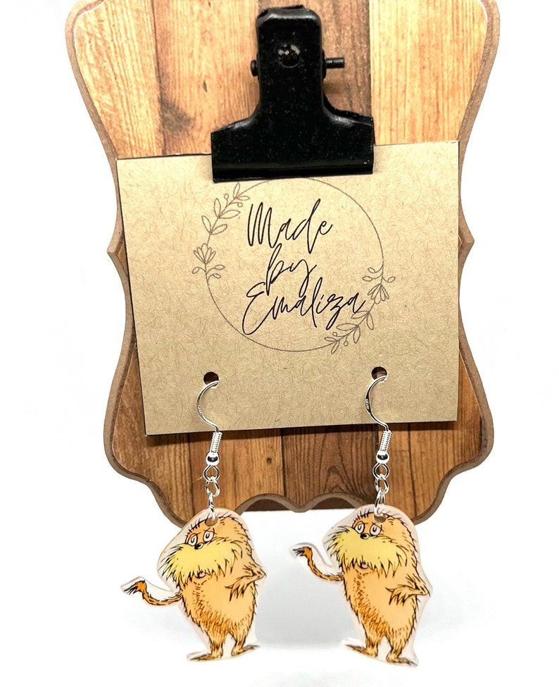 Teacher Gift / Teacher Appreciation / Lorax Earrings / Dr. Seuss ...