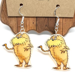 Teacher Gift / Teacher Appreciation / Lorax Earrings / Dr. Seuss ...