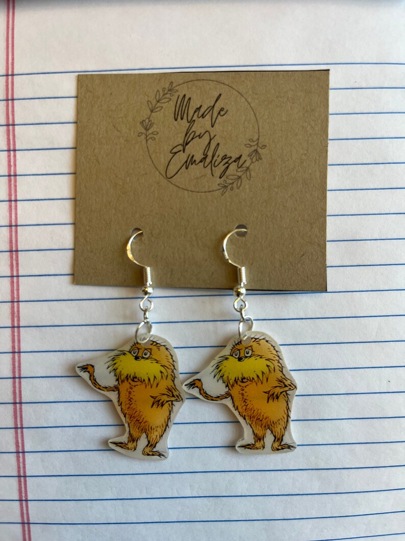 Teacher Gift / Teacher Appreciation / Lorax Earrings / Dr. - Etsy