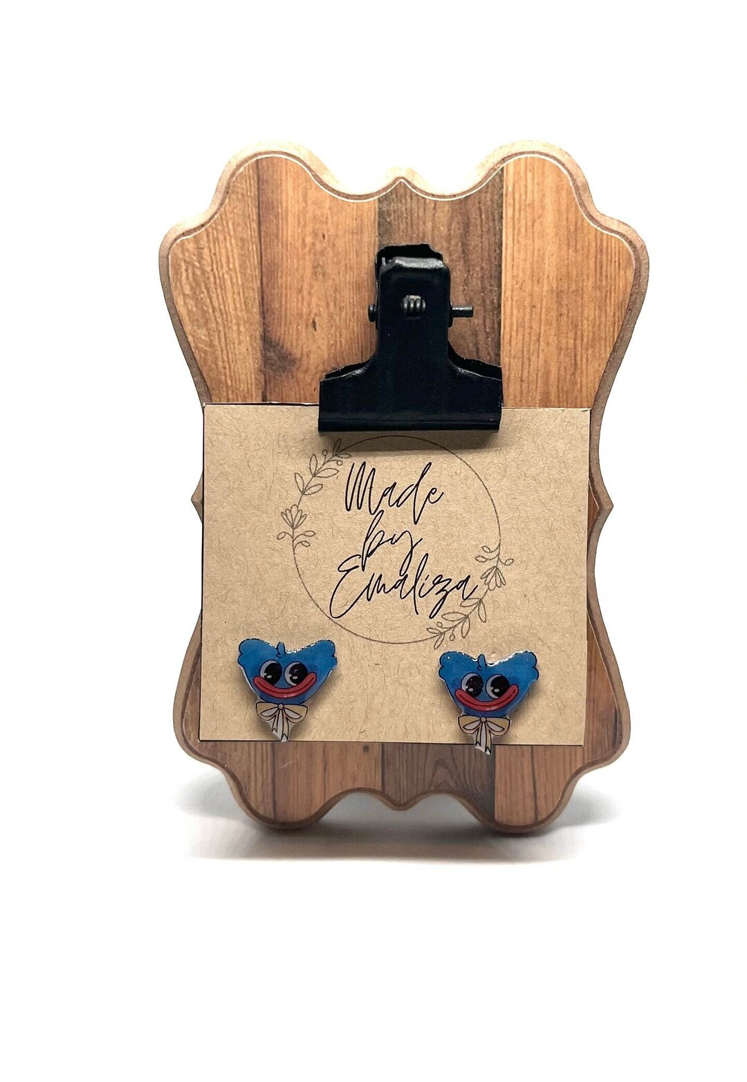 Poppy Playtime / Huggy Wuggy Stud Earrings / Poppy Playtime Jewelry ...
