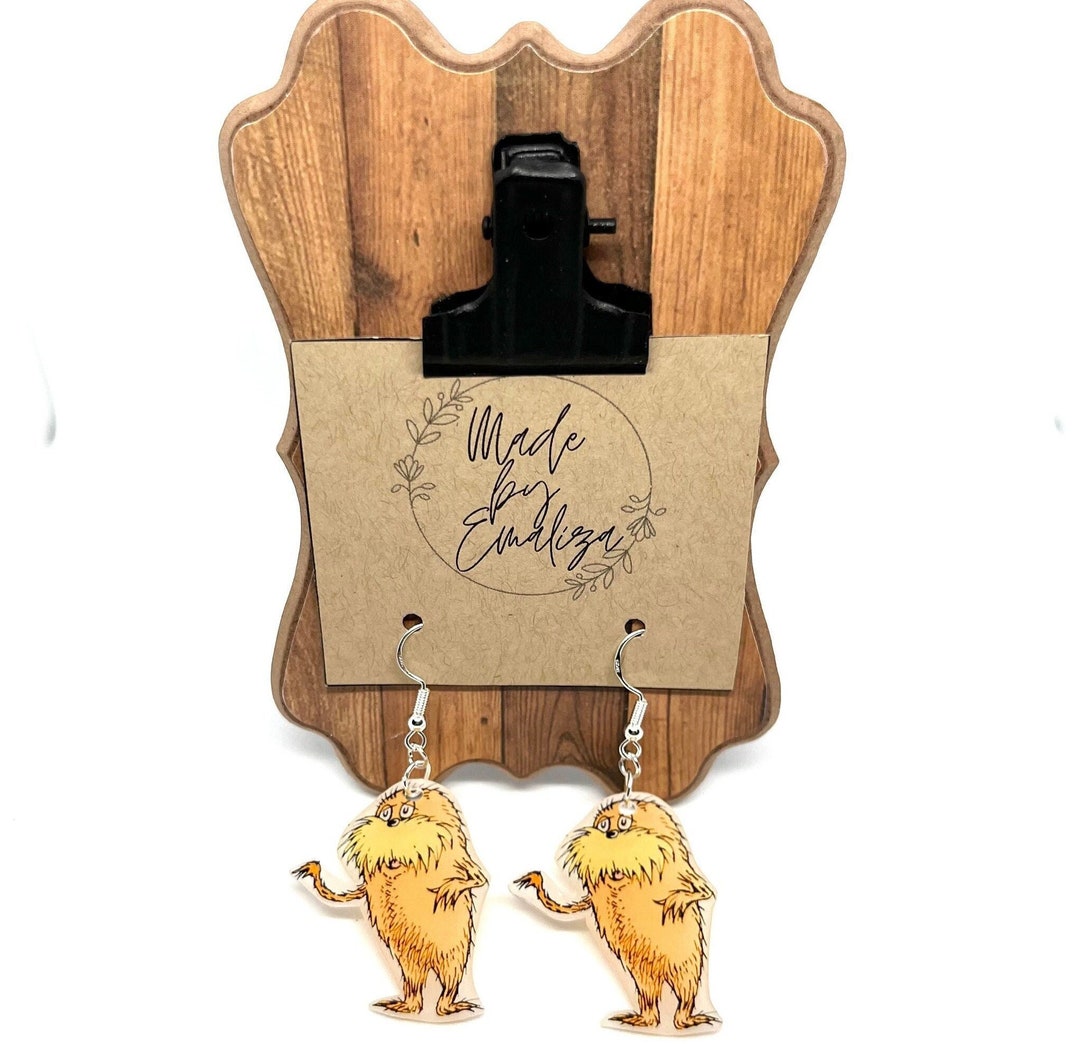 Teacher Gift / Teacher Appreciation / Lorax Earrings / Dr. Seuss ...