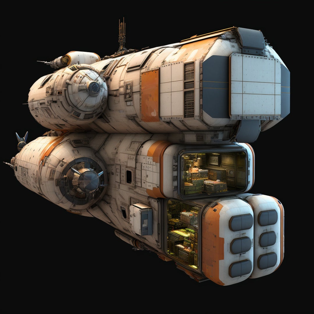 REF PRO Spaceship Cargo Spacecraft 40 Image Reference Pack 1k - Etsy