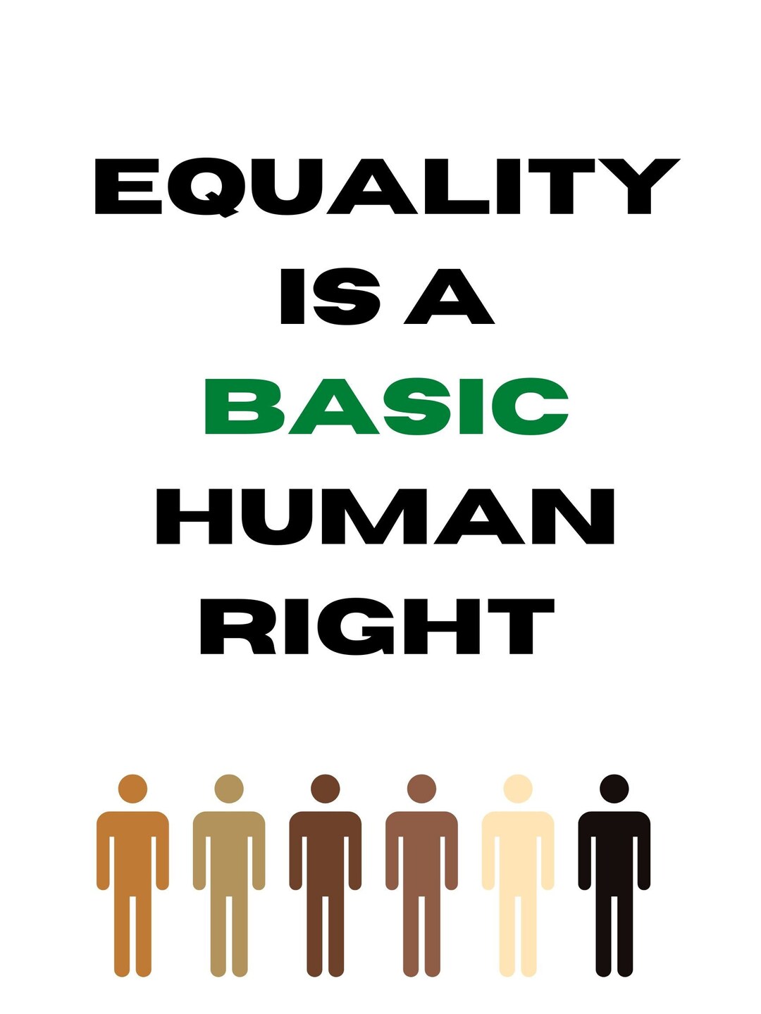 Equality Poster - Etsy