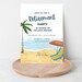 Retirement Party Invitation Template | Beach Relaxation Invite ...