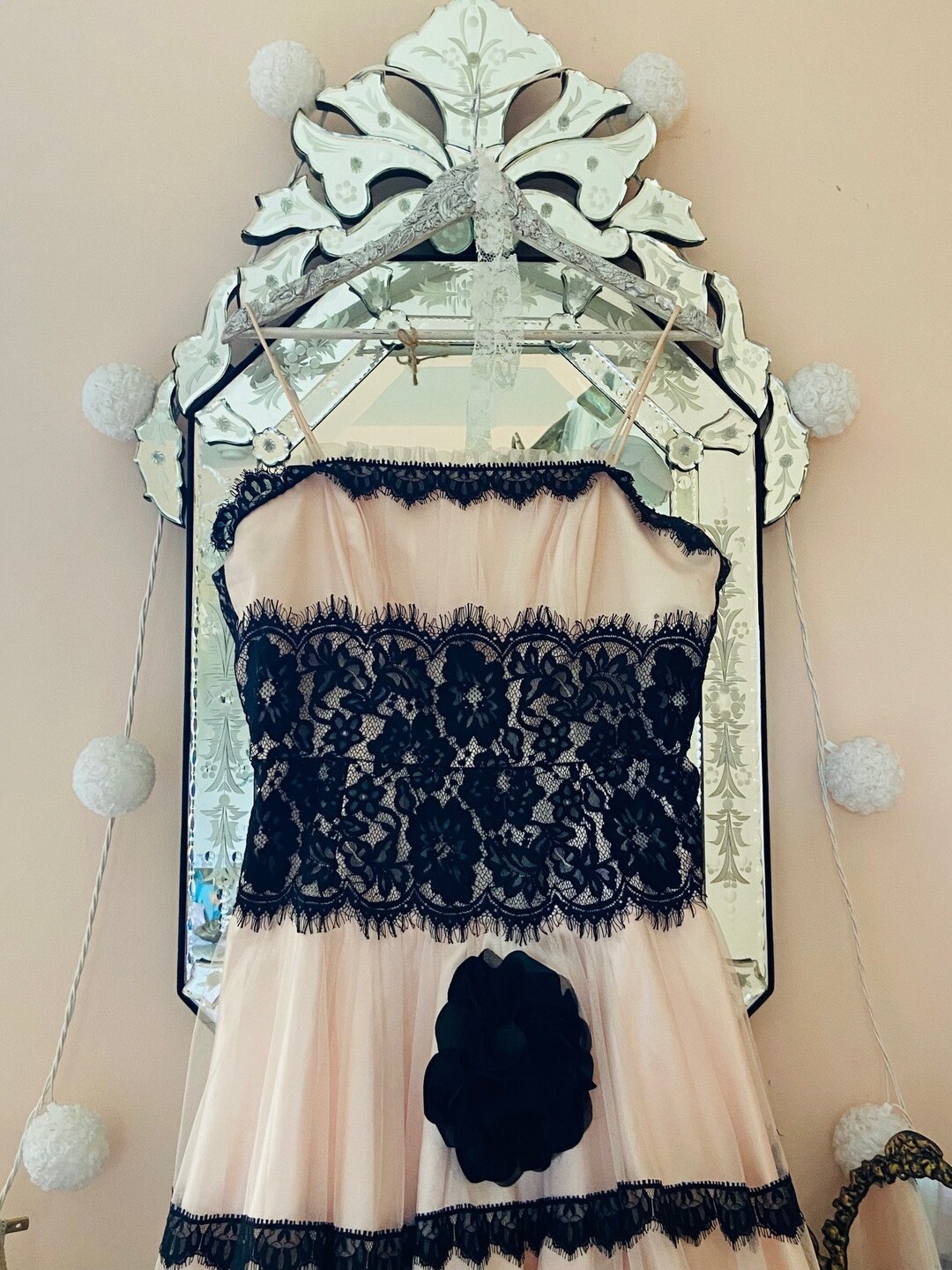 Vintage Barbiecore Party Dress - Etsy