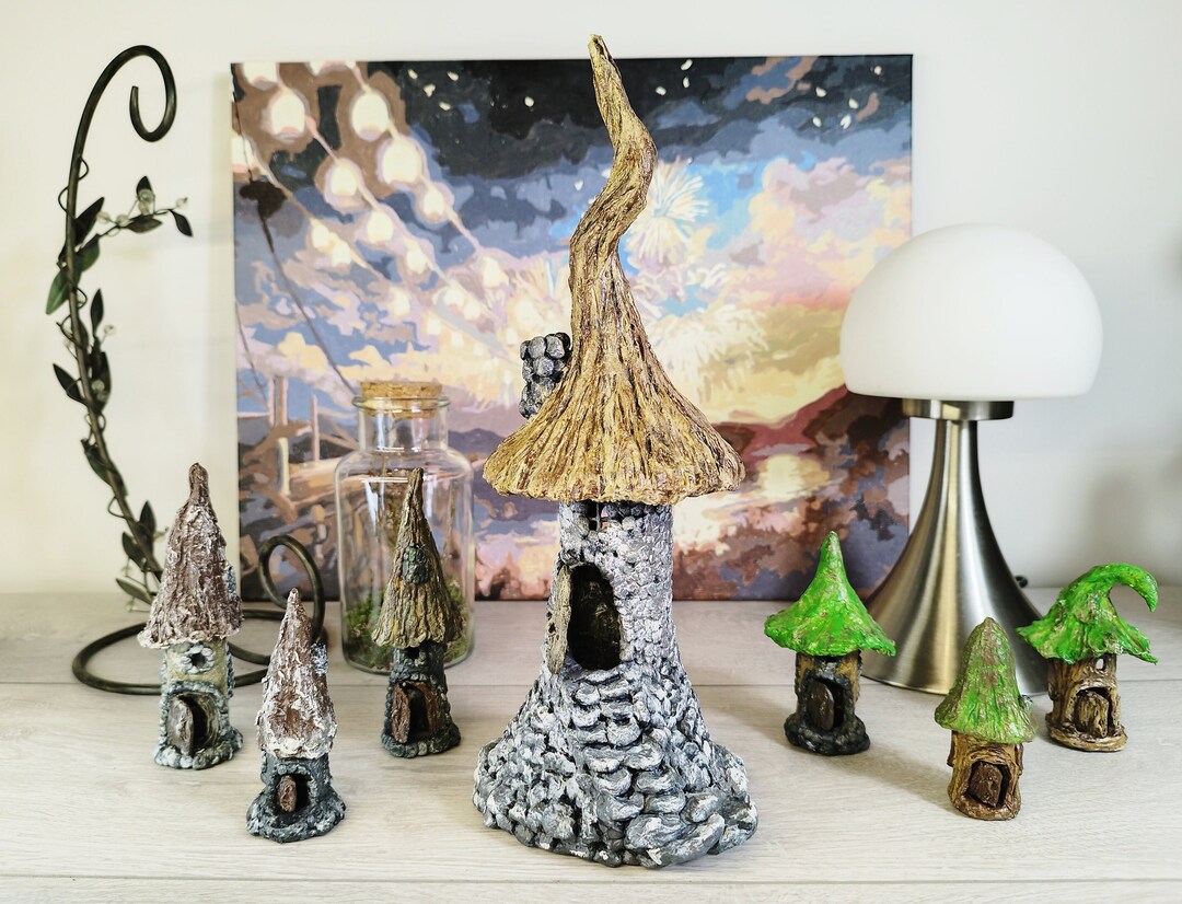 Hobbit Fairy House,gnome Fairy House, Magical Fairy House,forest Fairy ...