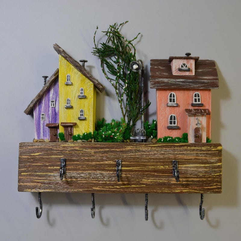 Wall Key Holder - Etsy