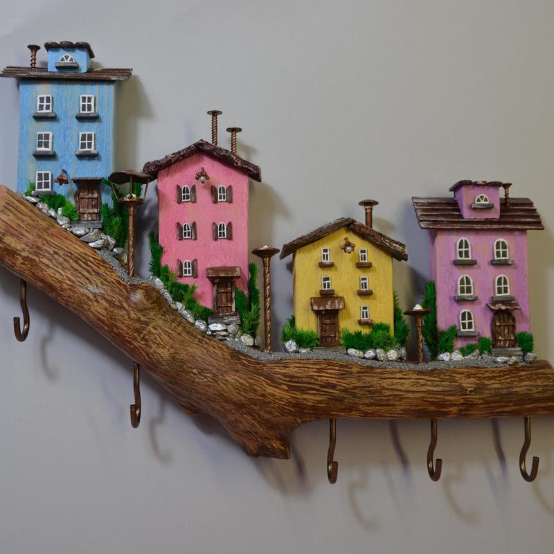 Metal Branch Key Holder - Etsy