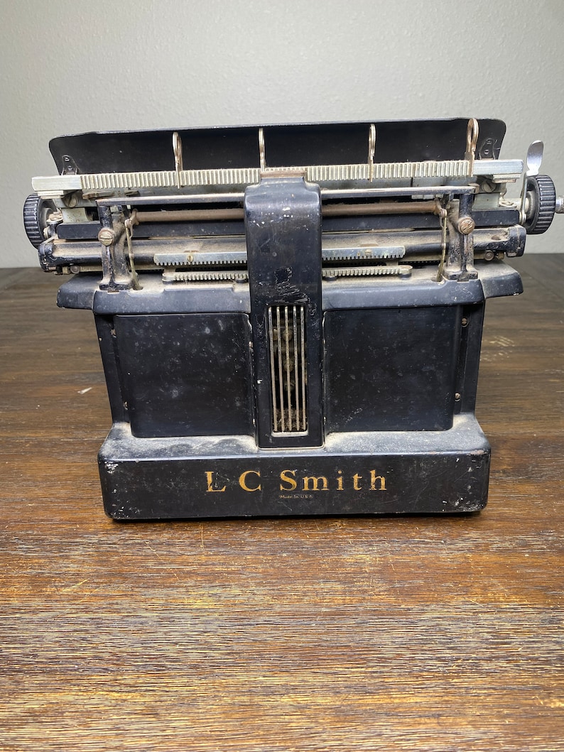 Antique LC Smith & Corona No.8 Type Writer - Etsy