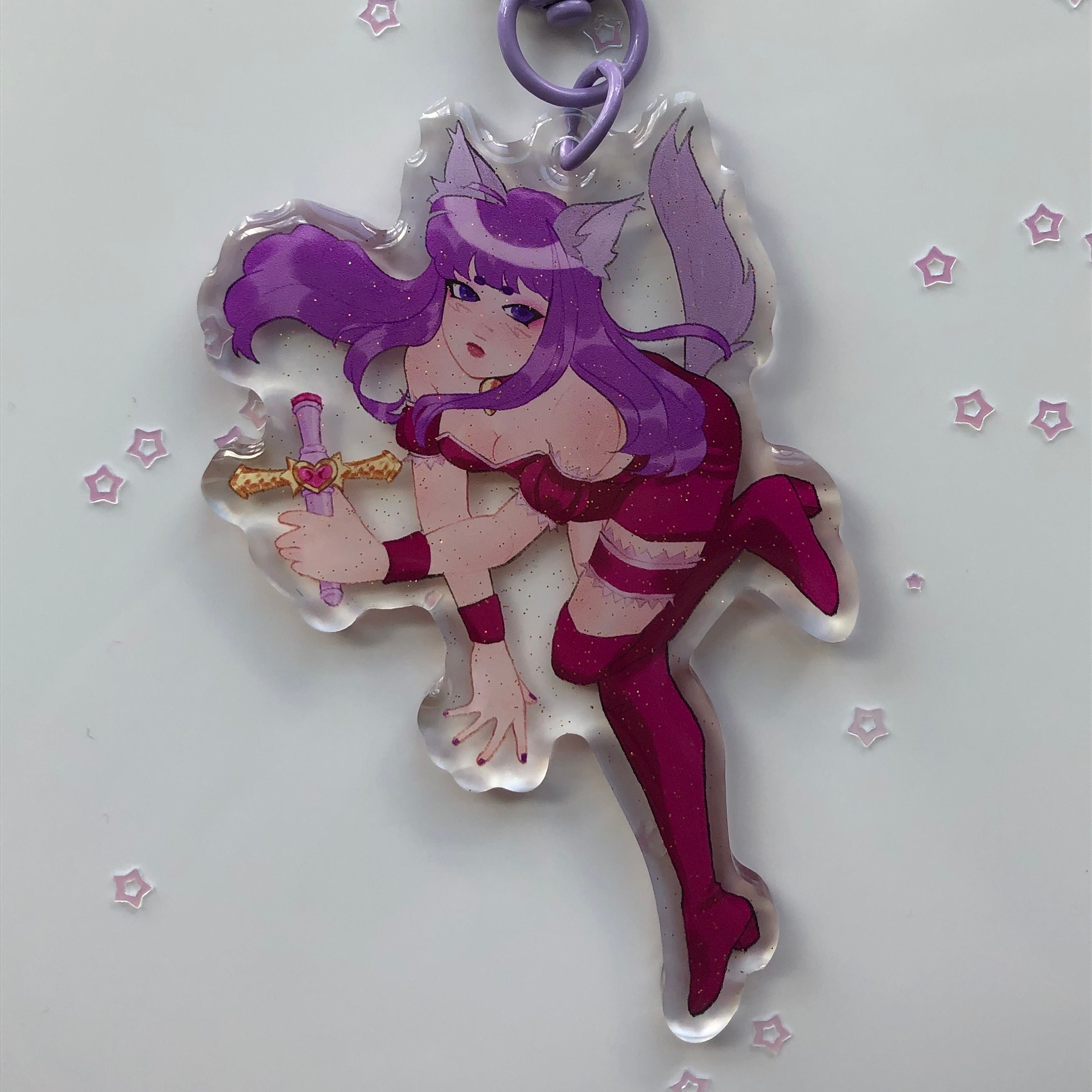 Tokyo Mew Mew Acrylic Charms - Etsy