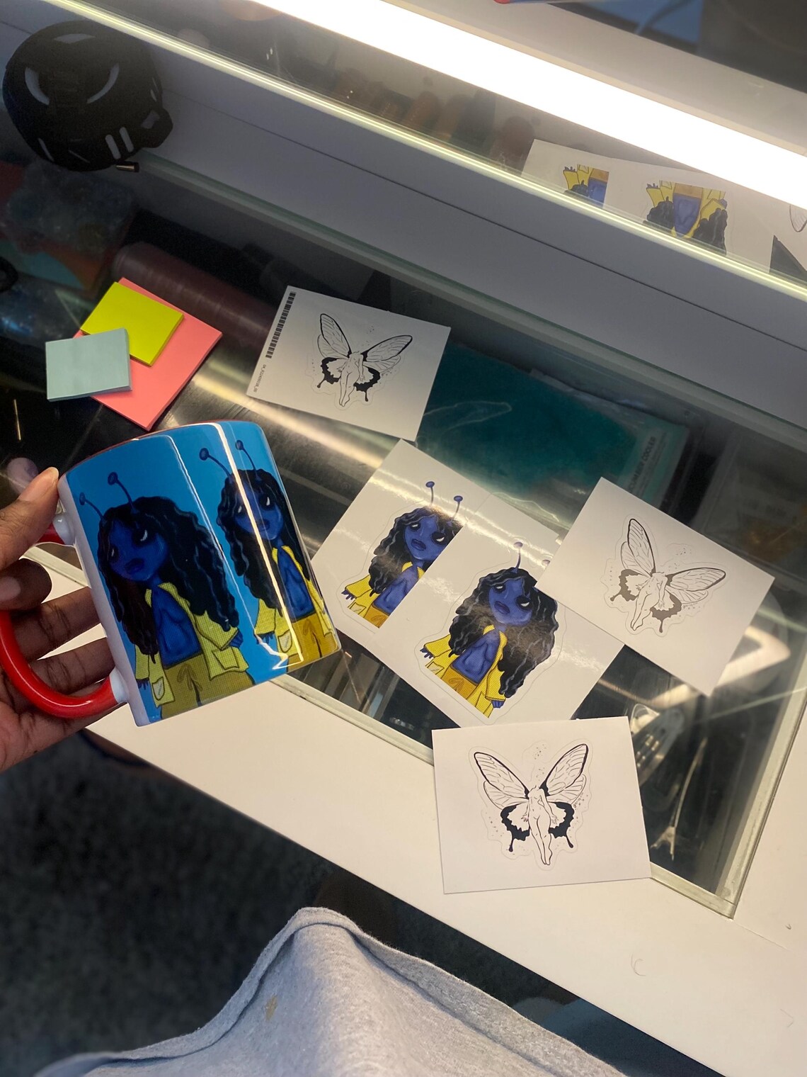 SZA Lana Alien Fan Art Kiss-cut Stickers - Perfect for Decor, Gifts ...