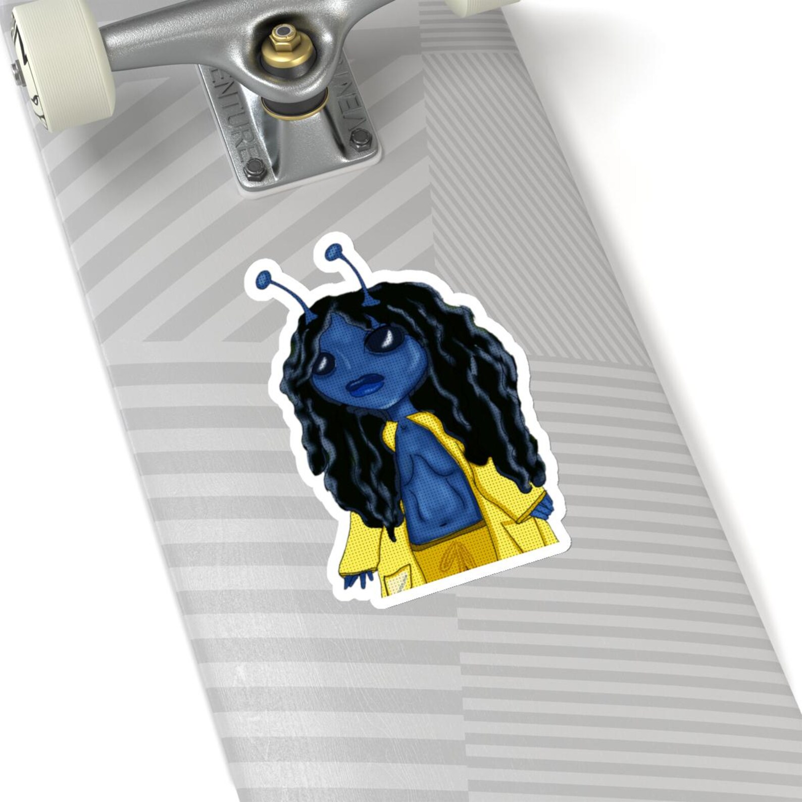 SZA Lana Alien Fan Art Kiss-cut Stickers - Perfect for Decor, Gifts ...