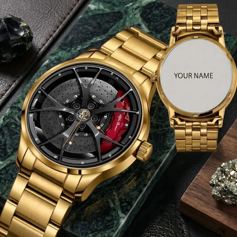 Voiture Alfa Romeo Racing Wheels | Montre automobile | Cadeau montre ...