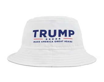 Trump 2024 Campaign Bucket Hat Make America Great Again MAGA Donald ...